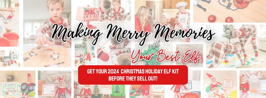 2026 Elf Kit - 24 Day Elf Kits with Custom Props and Antics - Your Best Elf