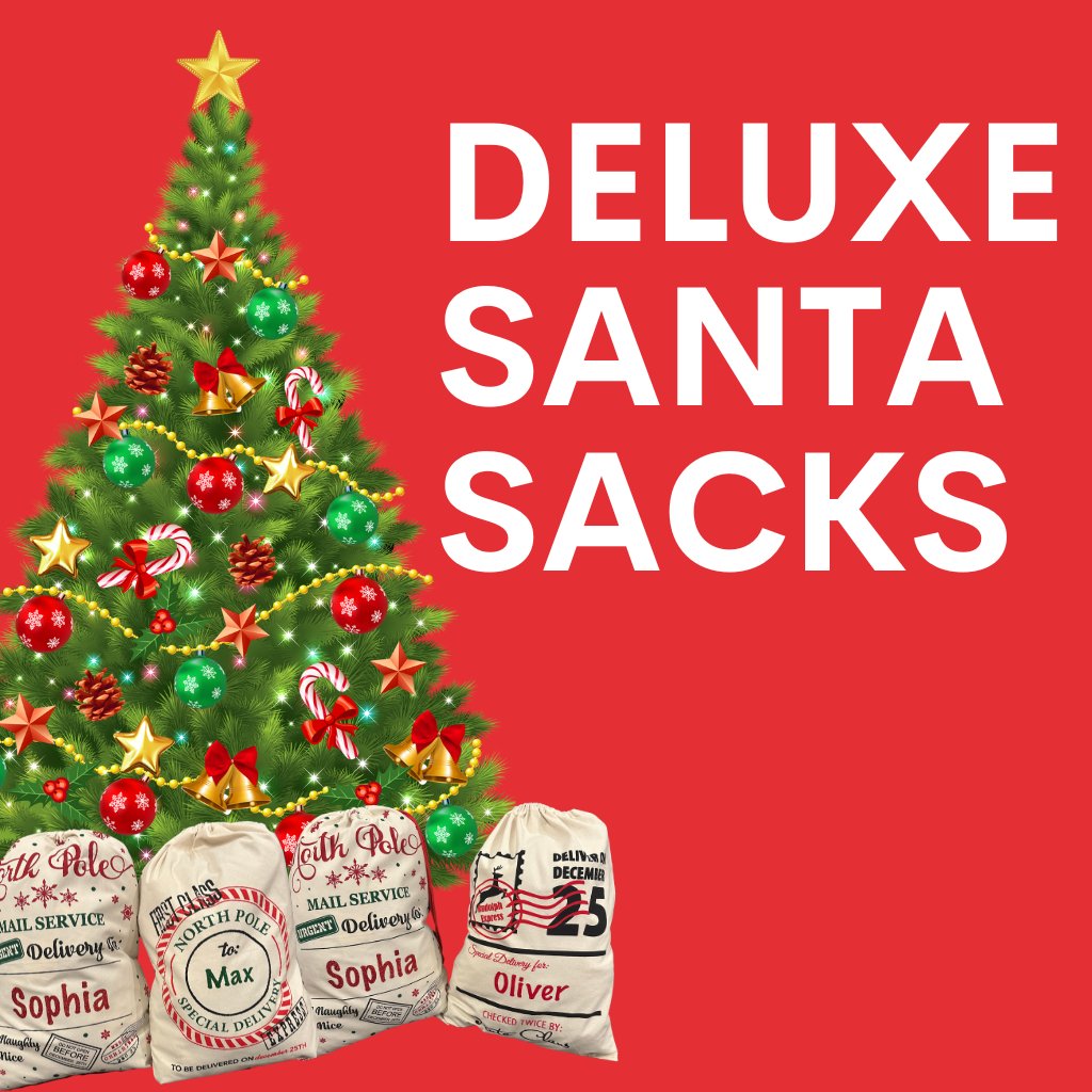Personalized Santa Sacks - Your Best Elf
