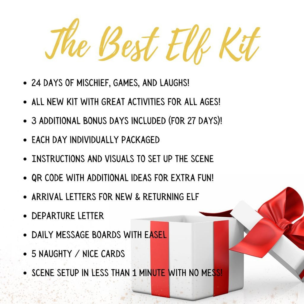 Best Elf Kit | Creative 24 Day Elf Kit with Your Best Elf