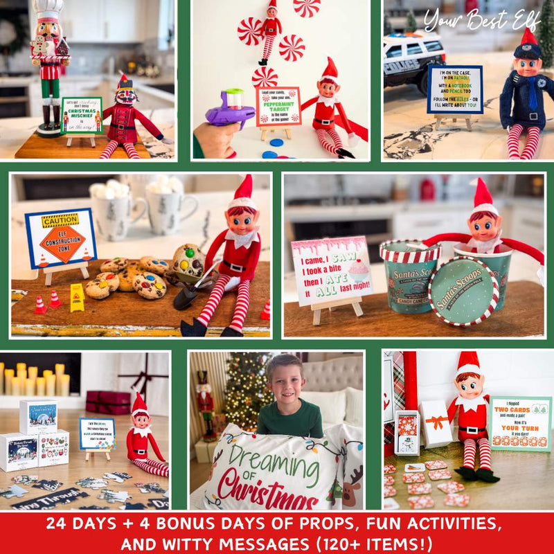 2025 Elf Kit | 24 Day Christmas Elf Kit | Your Best Elf Kit