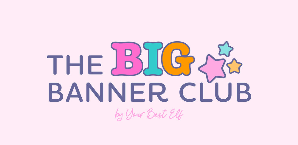 The Big Banner Club - Giant Coloring Banners, Posters, & Paper Tablecl